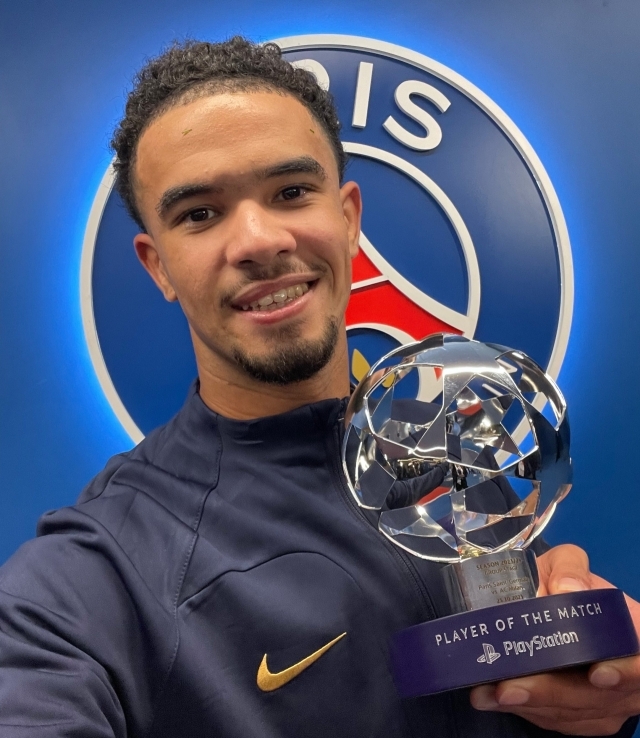 [오피셜] `이강인 PSG 데뷔골` 어시스트한 06년생 막내 MF, AC밀란전 MOM 선정 - 마이데일리