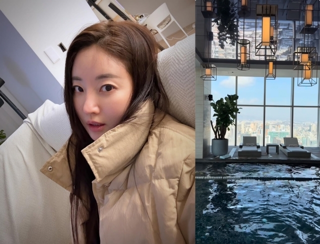 `47세` 김사랑, 물 공포증 극복…173cm 완벽 비율로 수영 자태 공개 - 마이데일리